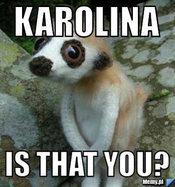 Karolina Is that you? - Memy.pl